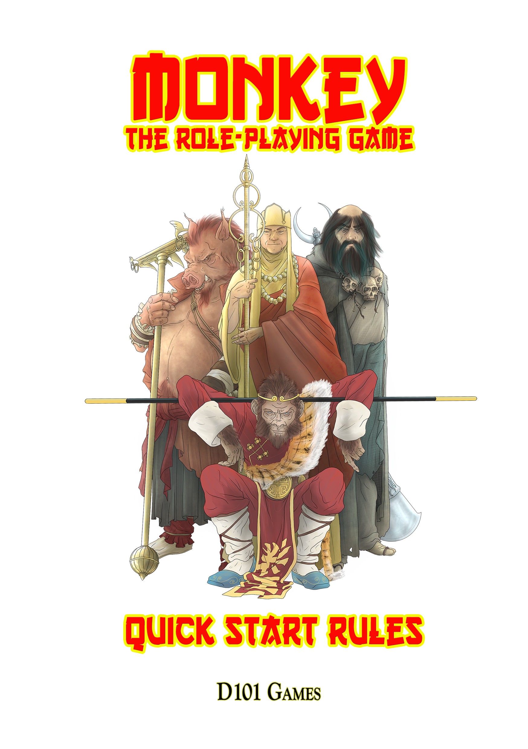 Monkey the Role-Playing Game Quickstart Rules - Alastor's Skull Inn ...