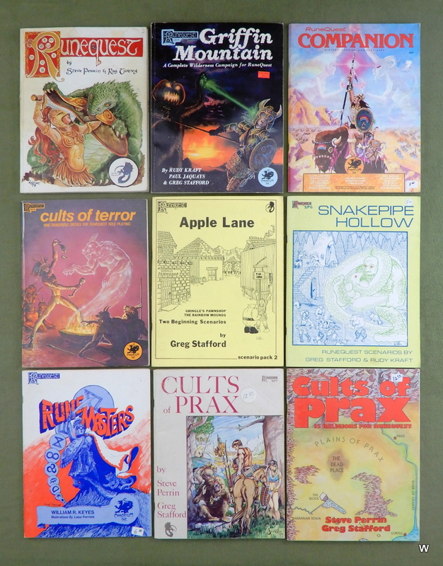 Classic ﻿Runequest﻿ RPG books (ca 1980-3) - RuneQuest - BRP Central ...