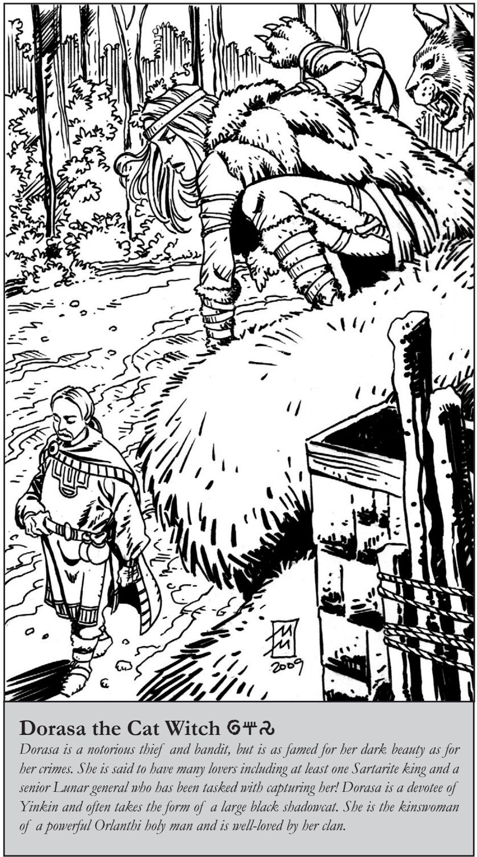 Onelisin Cat-Witch and the Alynx - Glorantha - BRP Central - The Chaosium forums