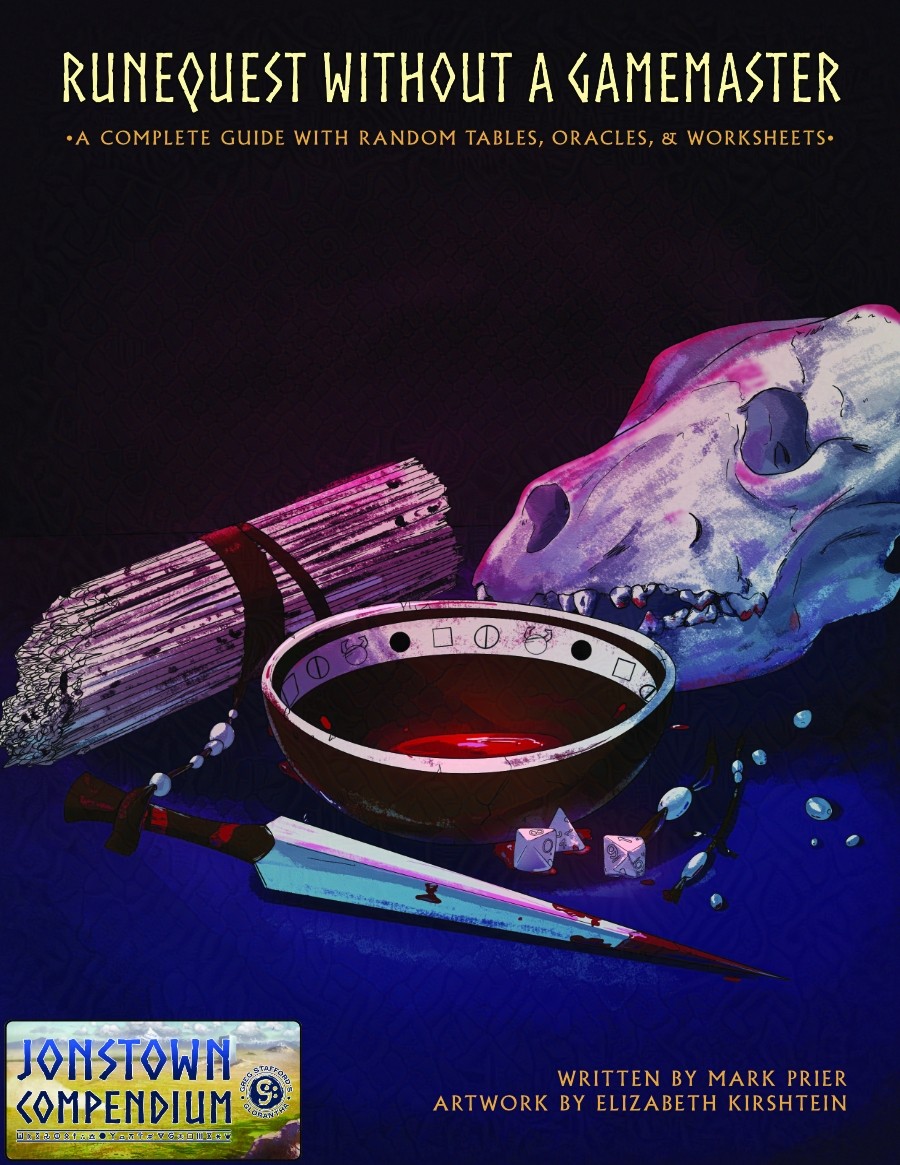 Out now on Jonstown Compendium: RuneQuest without a Gamemaster, a guide to playing RuneQuest ...