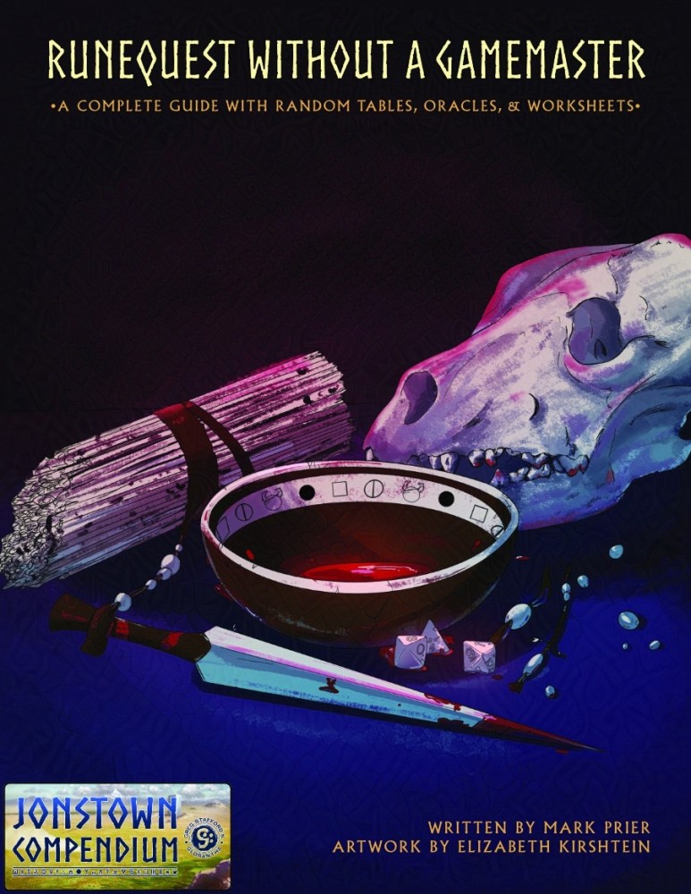 Out now on Jonstown Compendium: RuneQuest without a Gamemaster, a guide to playing RuneQuest ...