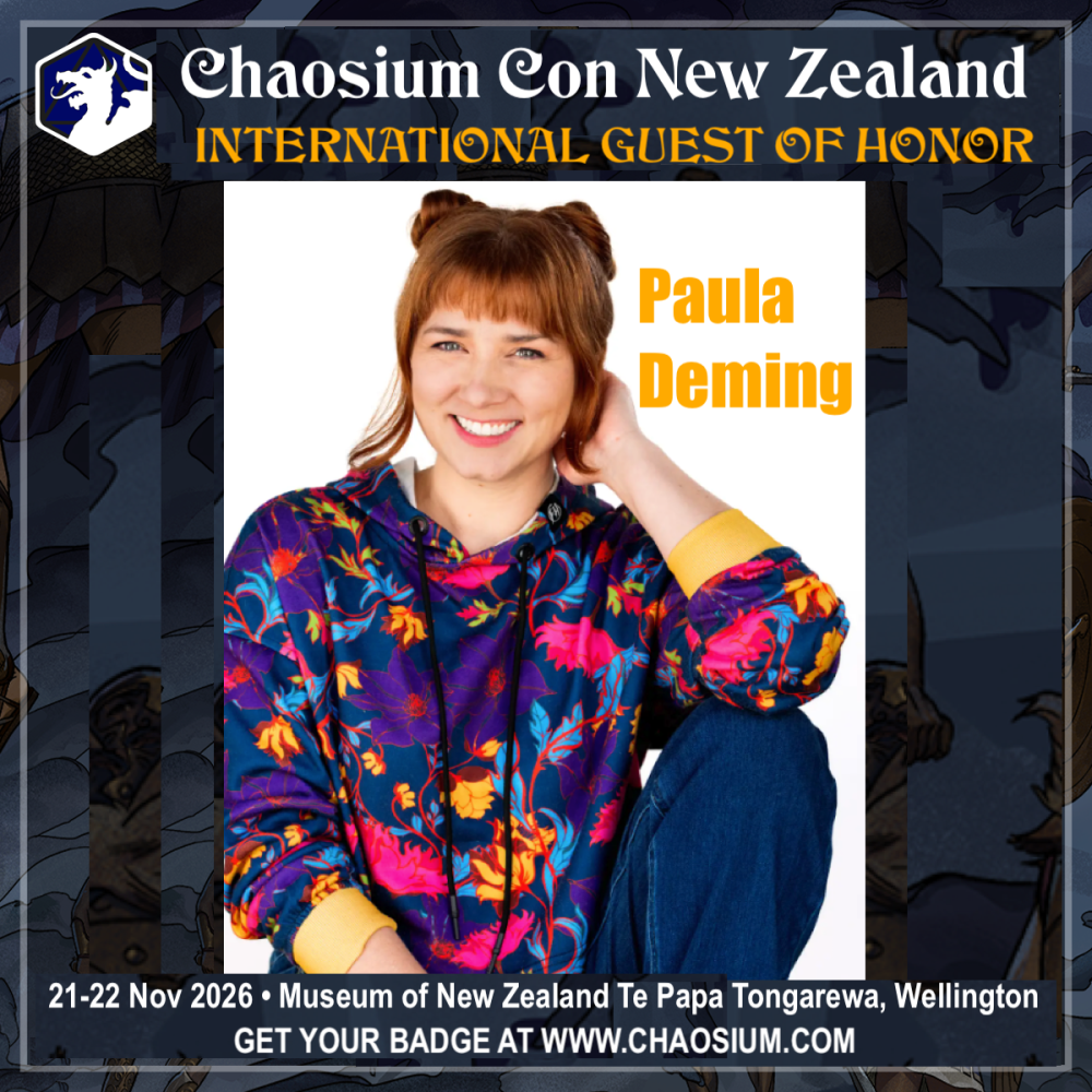 Paula Deming announced as an International Guest of Honour for Chaosium ...